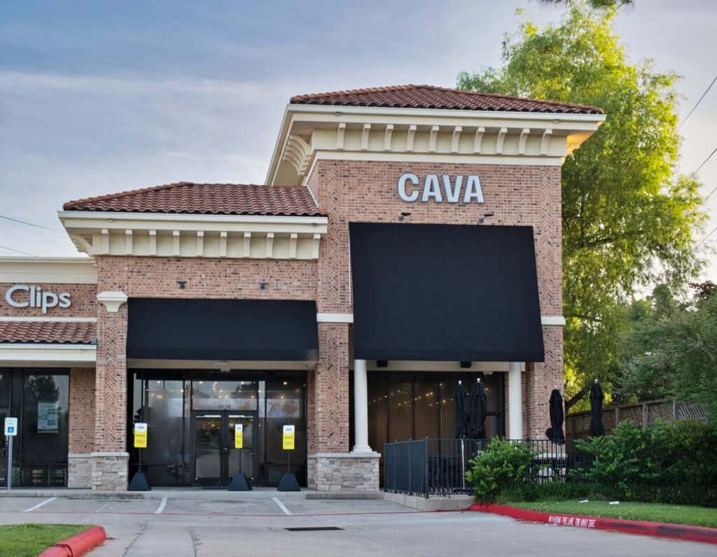 Cava Bucks Restaurant Industry Blues, Showing Double-Digit Growth