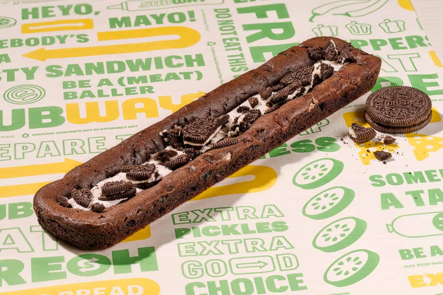 Subway Launches New OREO Footlong Cookie To Join Its Popular Sidekicks ...